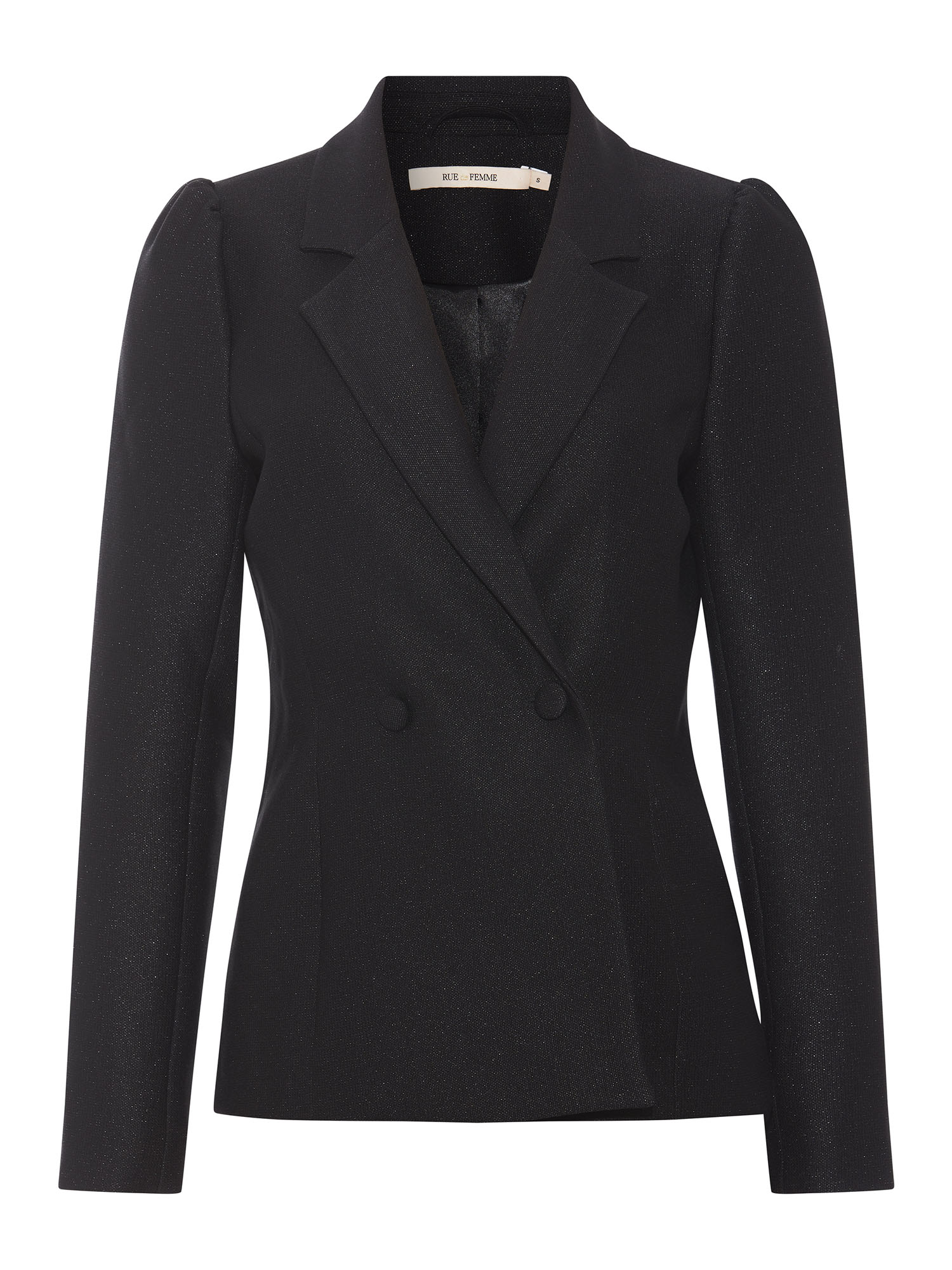 FashionDeluxe - Shop den elegante Rue De Femme Vada Blazer Black / Se flere flotte blazers hos o