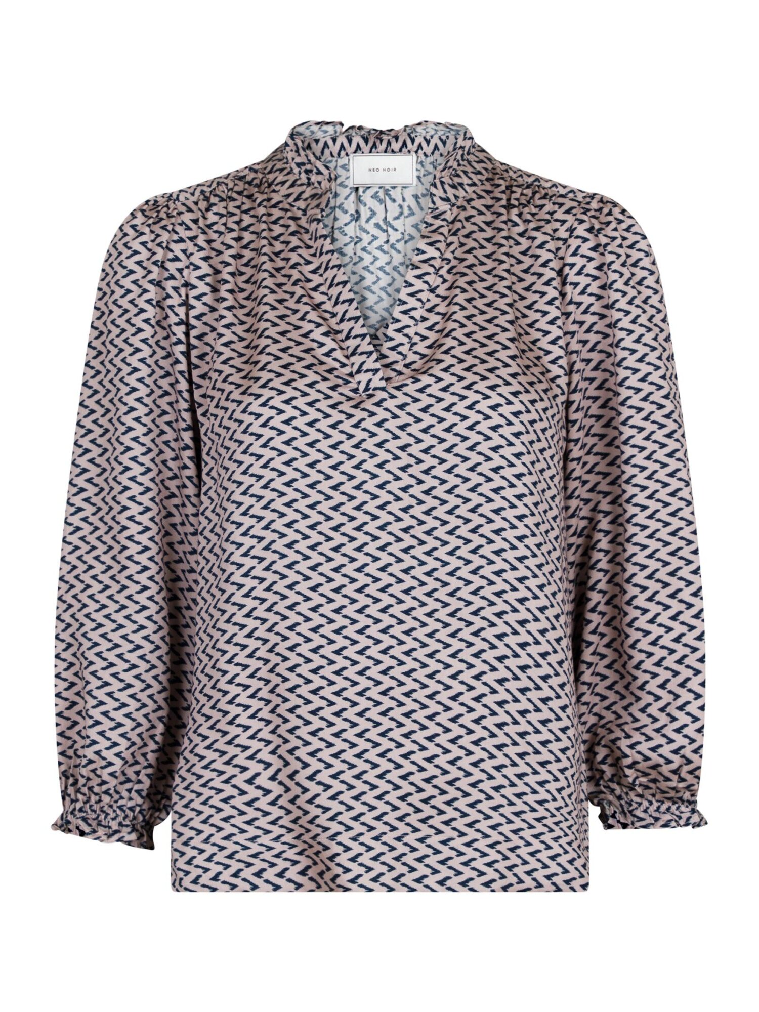 FashionDeluxe - Neo Noir Tara Line Switch Bluse Navy | Pæne bluser til ...